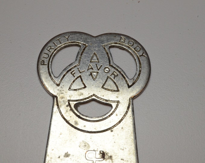 Vintage 1950s Ballantine Ale & Beer Bottle Opener Church Key Purity ...