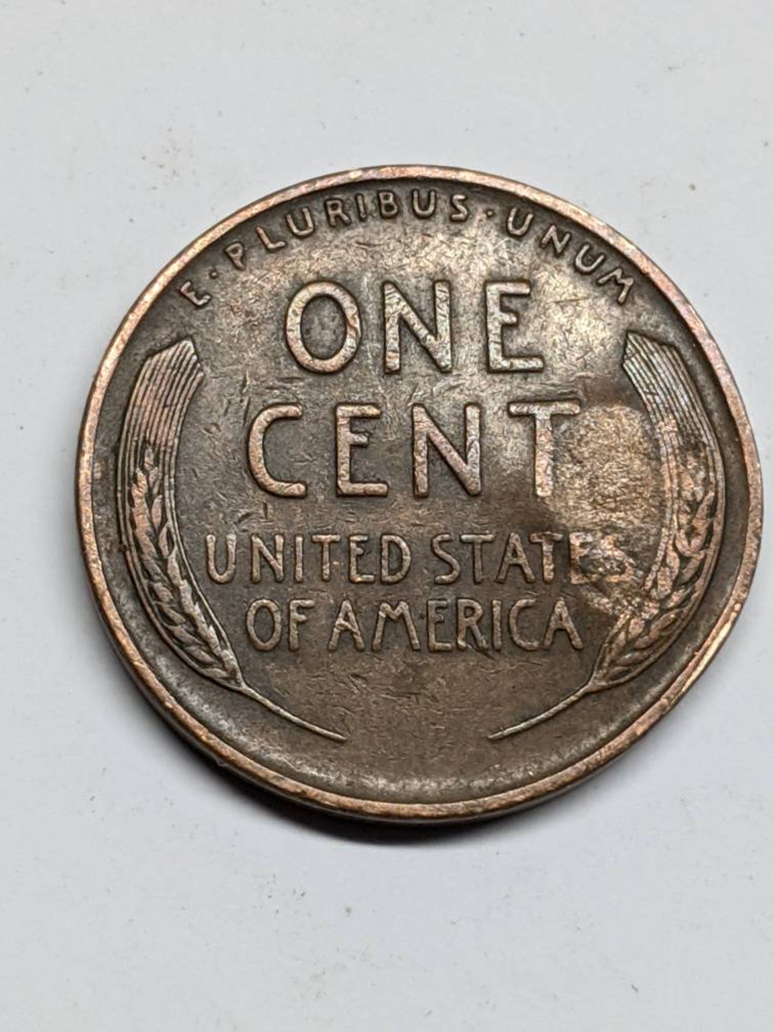 Vintage Lincoln Wheat Cent Penny: Masonic Compass Counterstamp (1930 ...