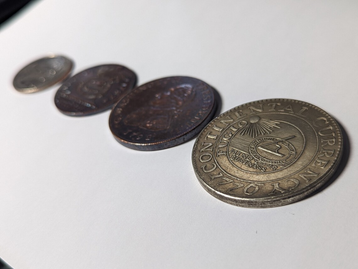 Fugio Cent Restrike: Continental Congress Commemorative Coin ...
