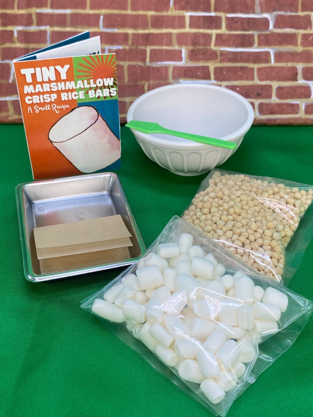 DIY Tiny Marshmallow Rice Bars - Real Mini Cooking Kit - Etsy