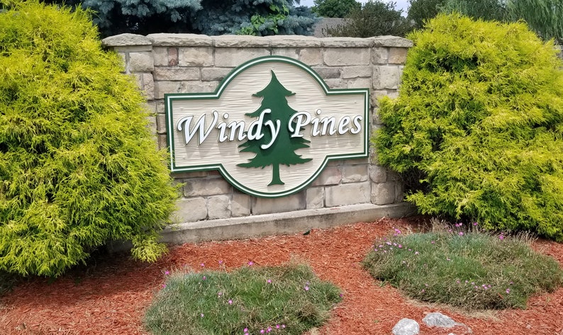 Large 46" X 72" Neighborhood, Subdivision, Development, Community Signs ...