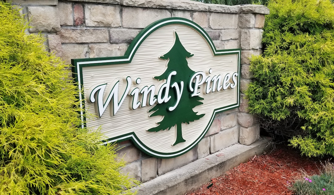 Large 46" X 72" Neighborhood, Subdivision, Development, Community Signs ...