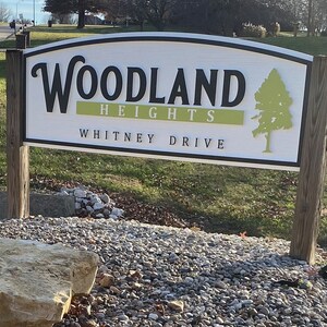 Large 46" X 72" Neighborhood, Subdivision, Development, Community Signs ...