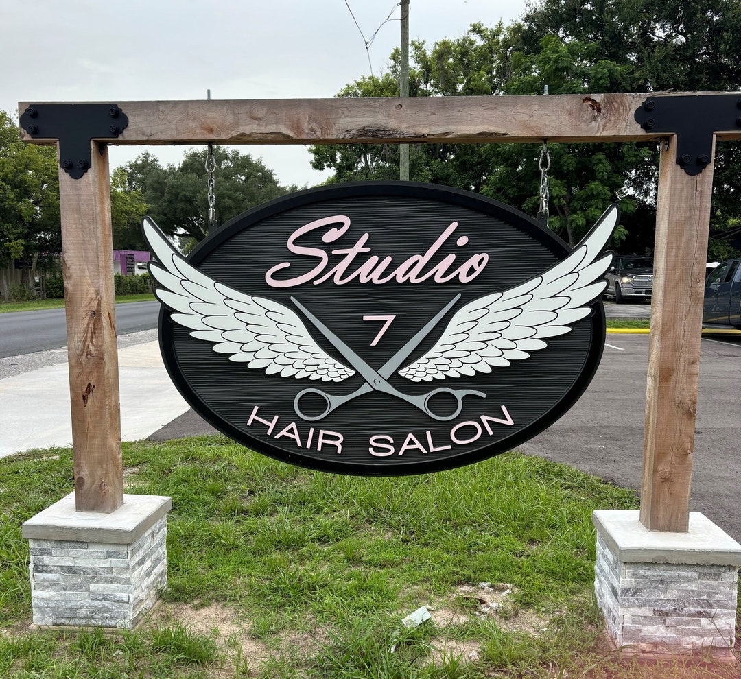Dimensional Beauty and Hair Salon Signs! - Etsy