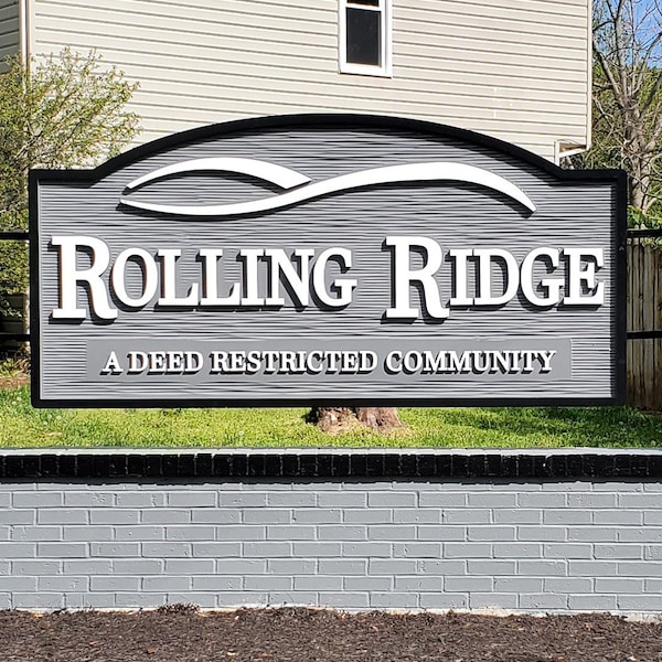 Subdivision Signs - Etsy