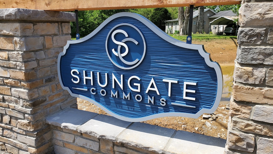 Medium 37" X 62" Neighborhood, Subdivision, Development, Community ...