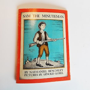 Vintage Children's Book, Sam the Minuteman, 1st Printing Jan. 1972 ...
