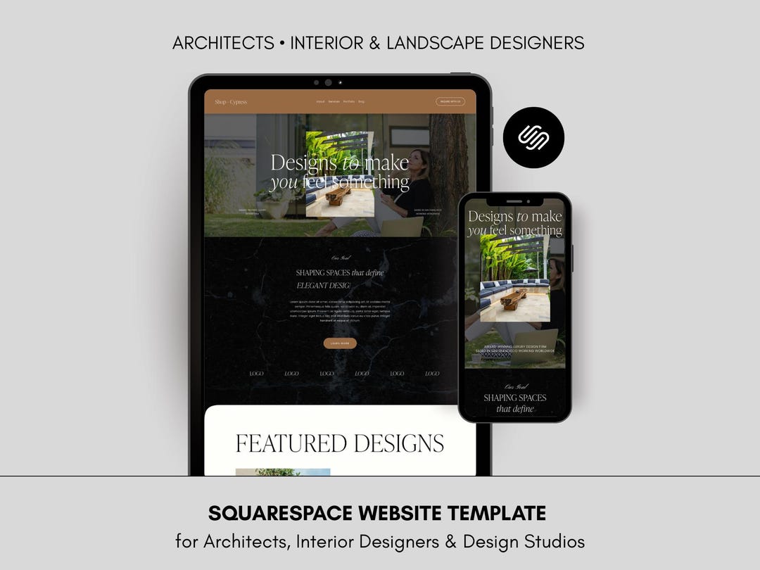 Architect and Interior Designer Website Template | Squarespace ...
