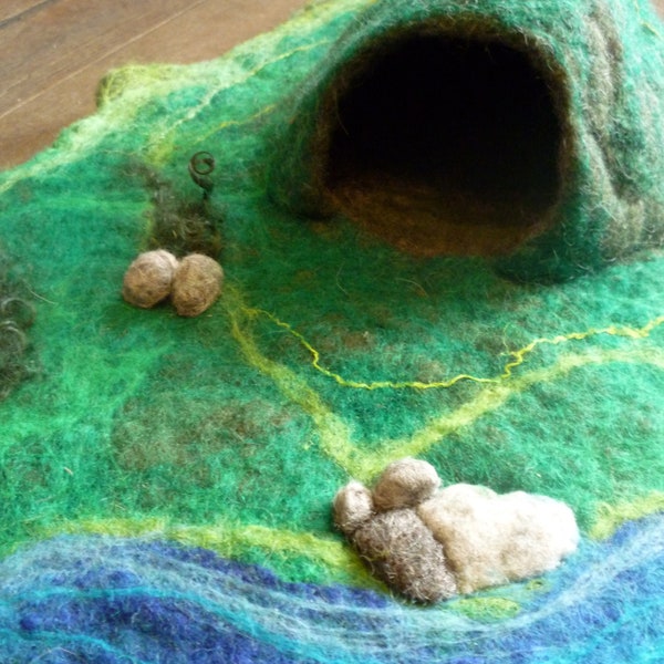 Felt Playmat - Etsy