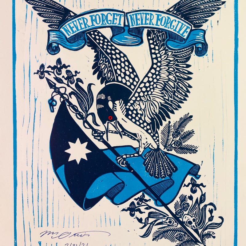 Loon Wood Block Print - Etsy