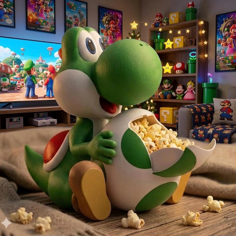 Yoshi Popcorn Buckets - Etsy