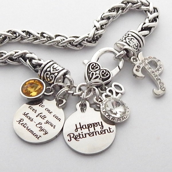 Retirement Bracelet - Etsy