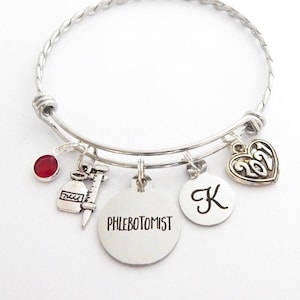 Personalized Phlebotomist Keychain Gift, Phlebotomy Jewelry, Needle ...