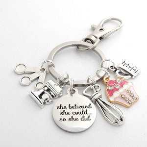 Baker Gifts-baking Keychain-chefs Gifts-culinary Student Gift, Culinary ...