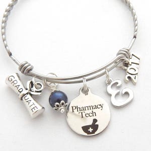 Medical Lab Technician Gift-medical Lab Tech Graduation Bracelet ...