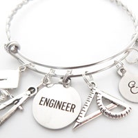 Personalized Engineer Graduation Necklace for Engineering Graduate Gift ...