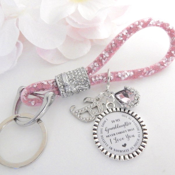 Rhinestone Keychain - Etsy