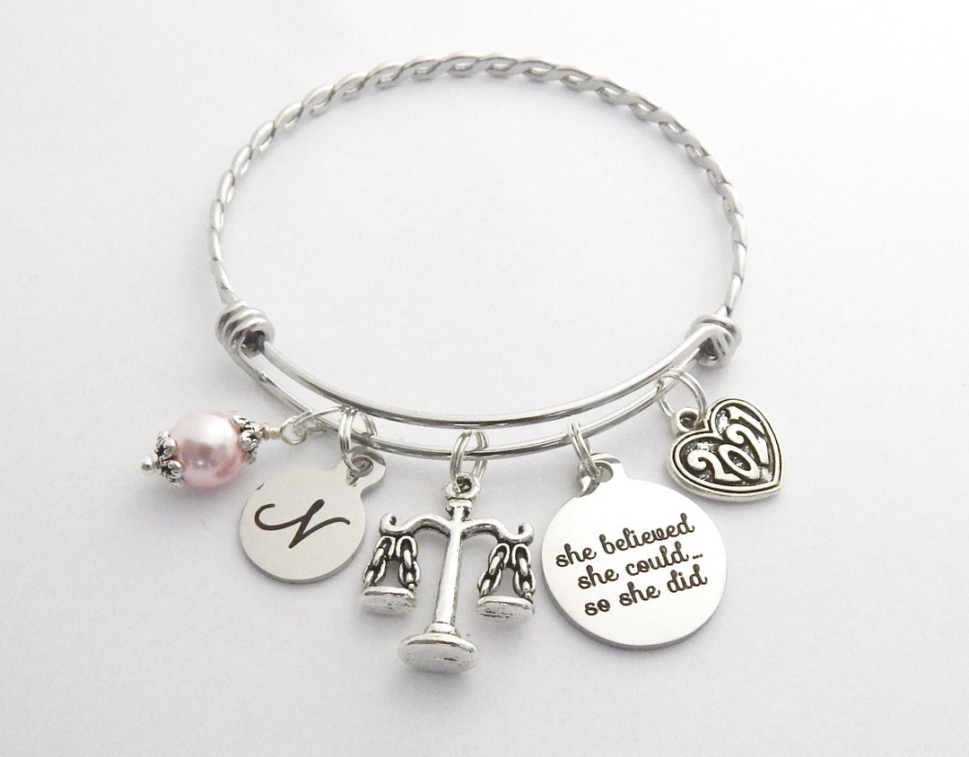 Scales of Justice Bracelet-paralegal Gift-lawyer Gift-law Gift-legal ...