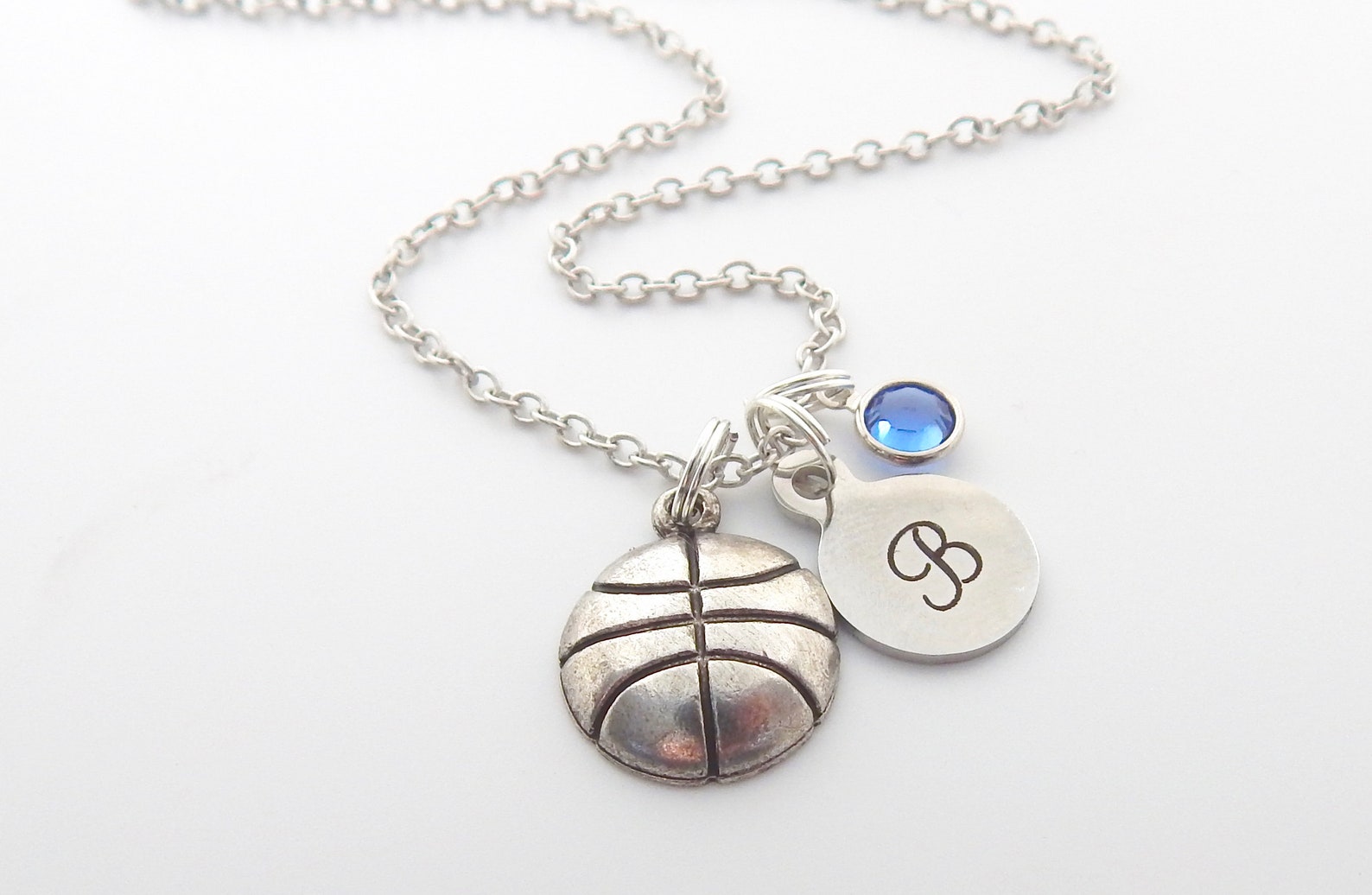 Basketball Gift-basketball Necklace-sport Jewelry-girls - Etsy