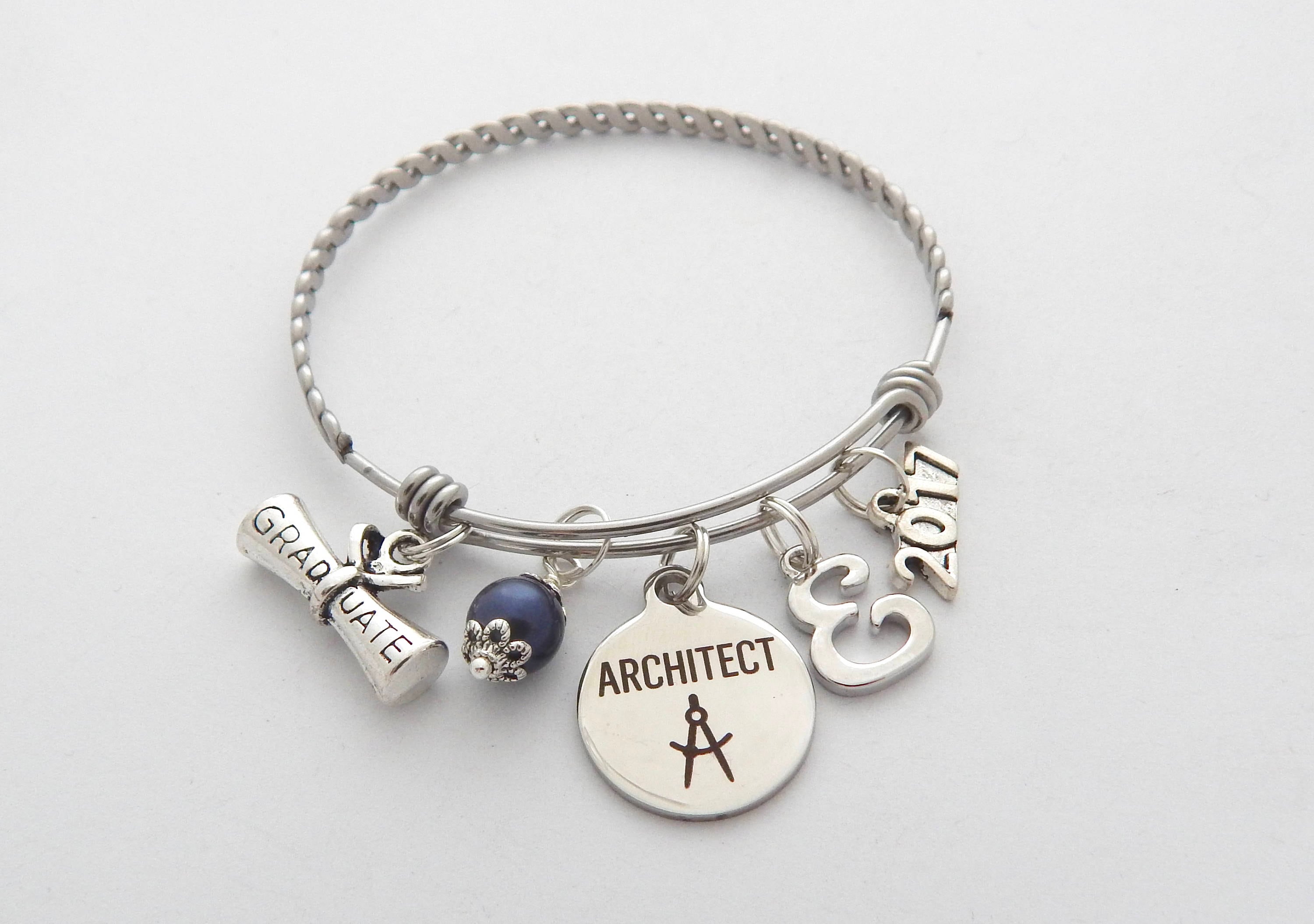 Architect Gift Architect Graduation Bracelet Architect | Etsy