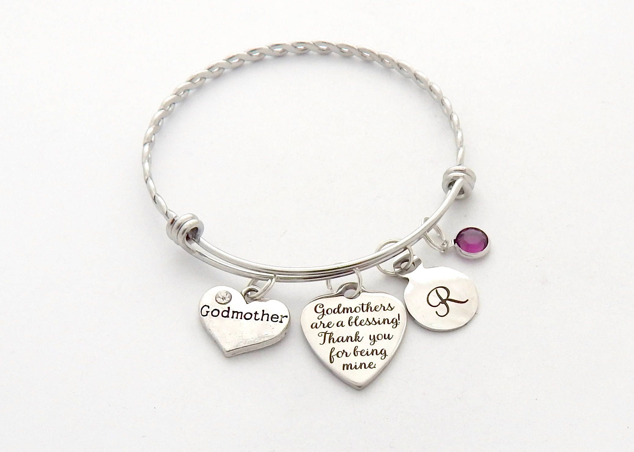 GODDAUGHTER Gift-personalized Goddaughter Bracelet Godchild - Etsy
