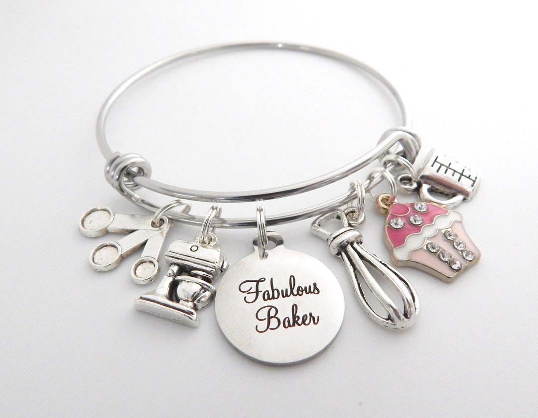 Baker Gifts-baking Bracelet-chefs Gifts-culinary Student Gift, Culinary ...