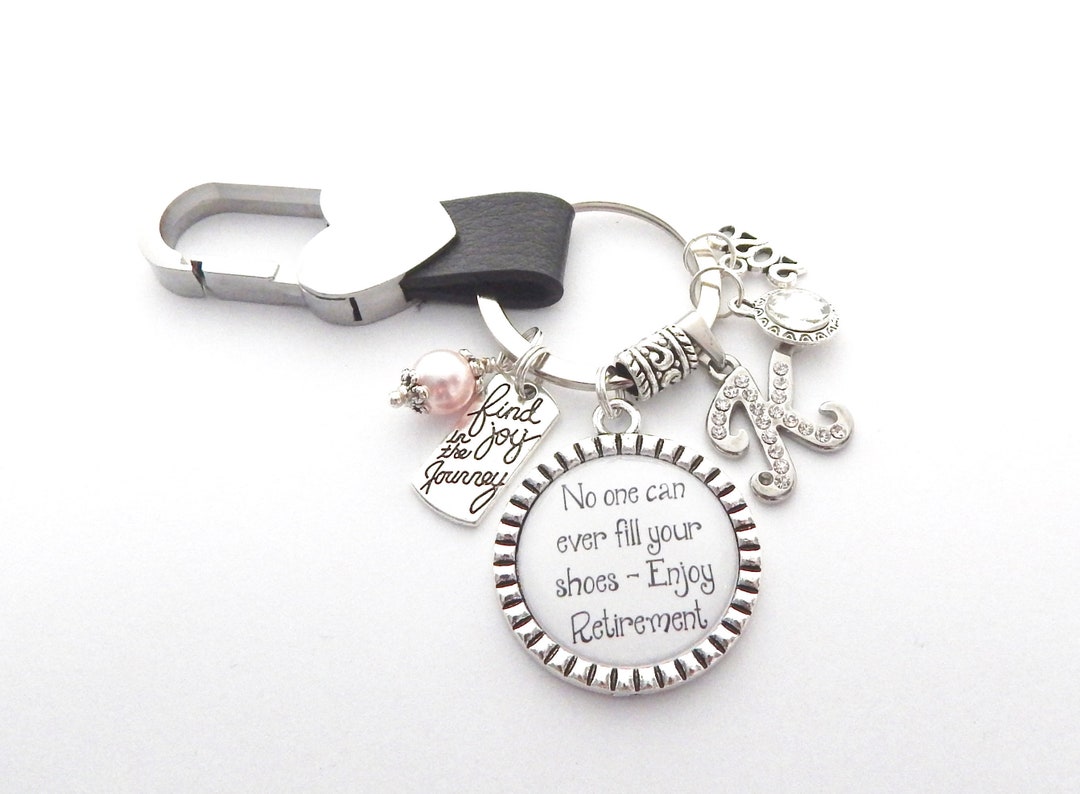 Personalized RETIREMENT Keychain-retirement Gift-retirement Keyring ...