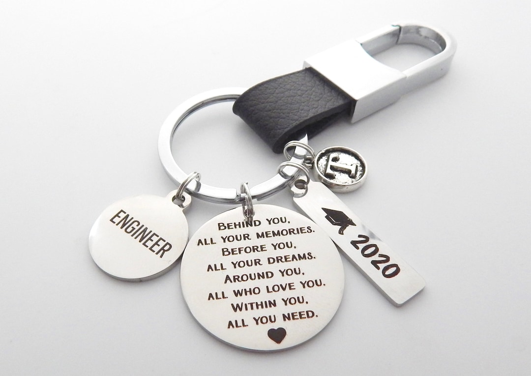 ENGINEER Graduation Gift- Engineer Keychain- for Him-building Engineer ...