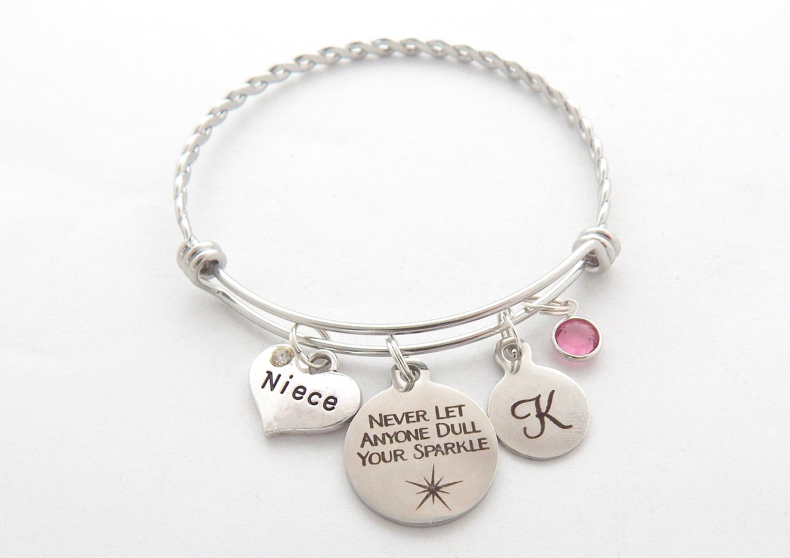 Personalized Niece Monogram Name Gift From Aunt-niece | Etsy