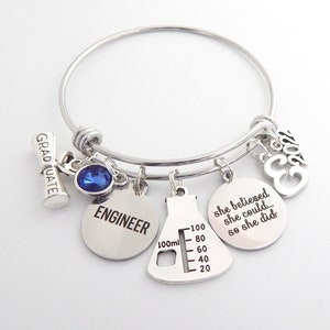 ARCHITECT Graduation Gift- Jewelry Bracelet Gift-architectural Engineer ...