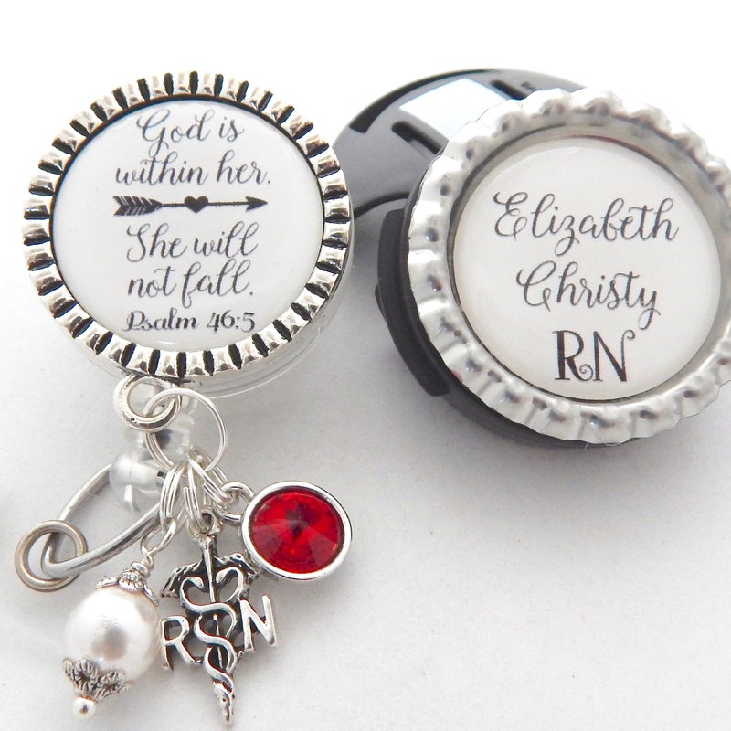 Bible Verse Badge Reel - Etsy