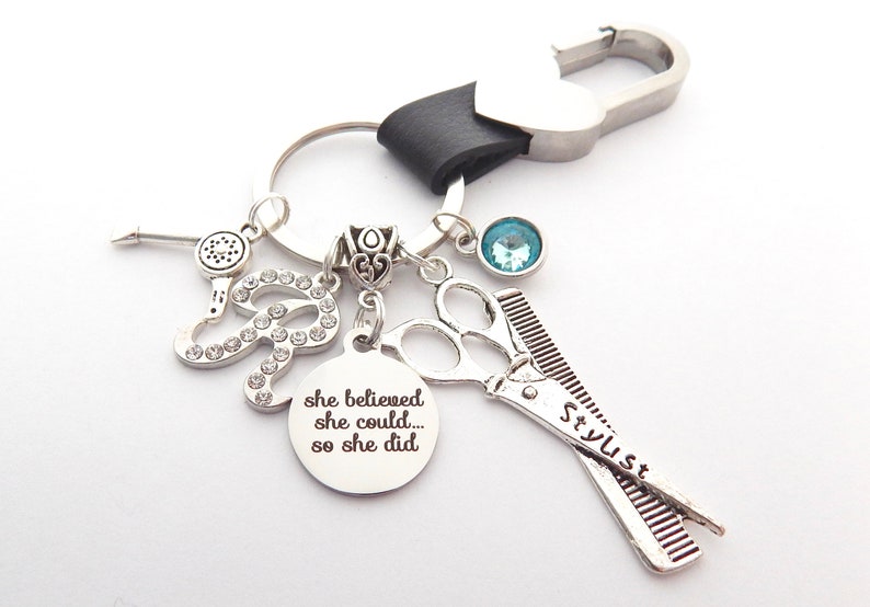 Personalized HAIRDRESSER Gift Hairdresser KEYCHAIN - Etsy