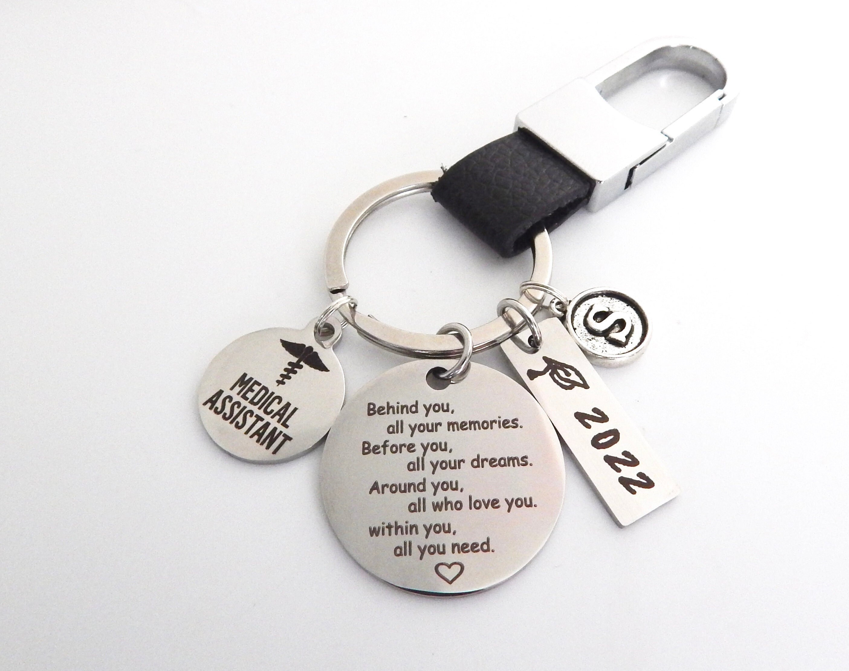 Medical Doctor MD Graduation Gift Keychain, Gifts for Him Gifts for Her ...