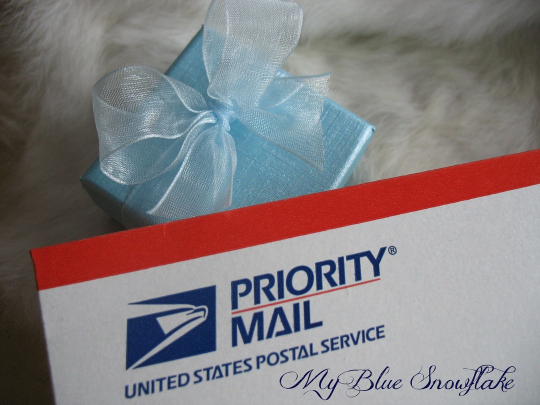 Priority Mail Upgrade for My Blue Snowflake - Etsy