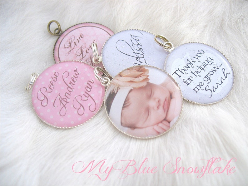 Add a CHARM PENDANT Additional Name Children's Names - Etsy