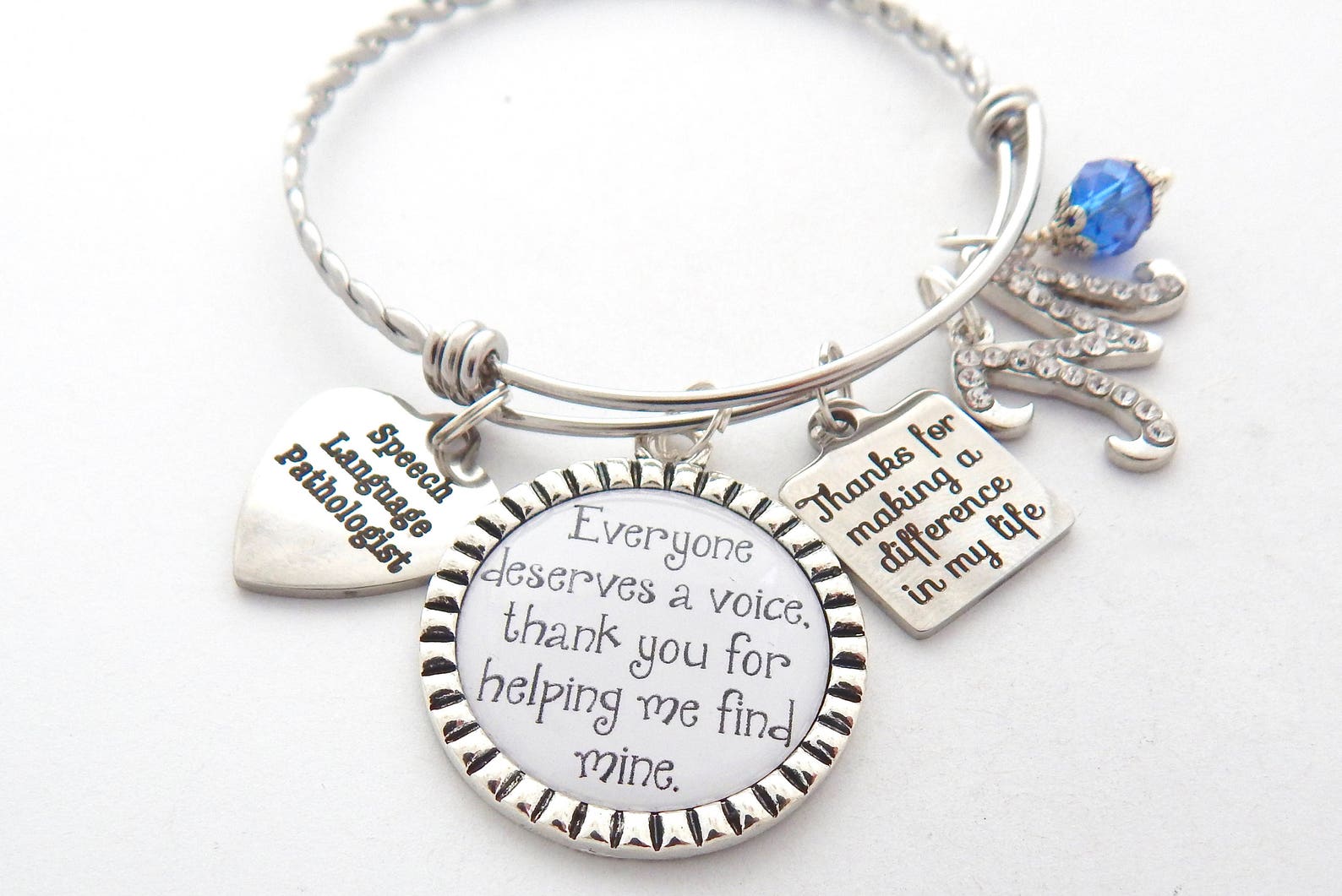 Speech Language Pathologist Gift SLP Gifts SLP Bracelet - Etsy
