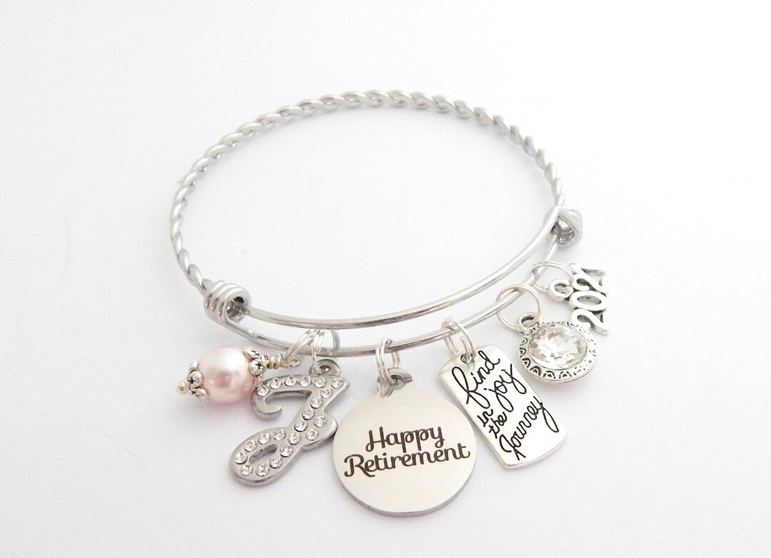 2025 RETIREMENT GIFT- Retirement Bracelet-retirement Jewelry-find the ...