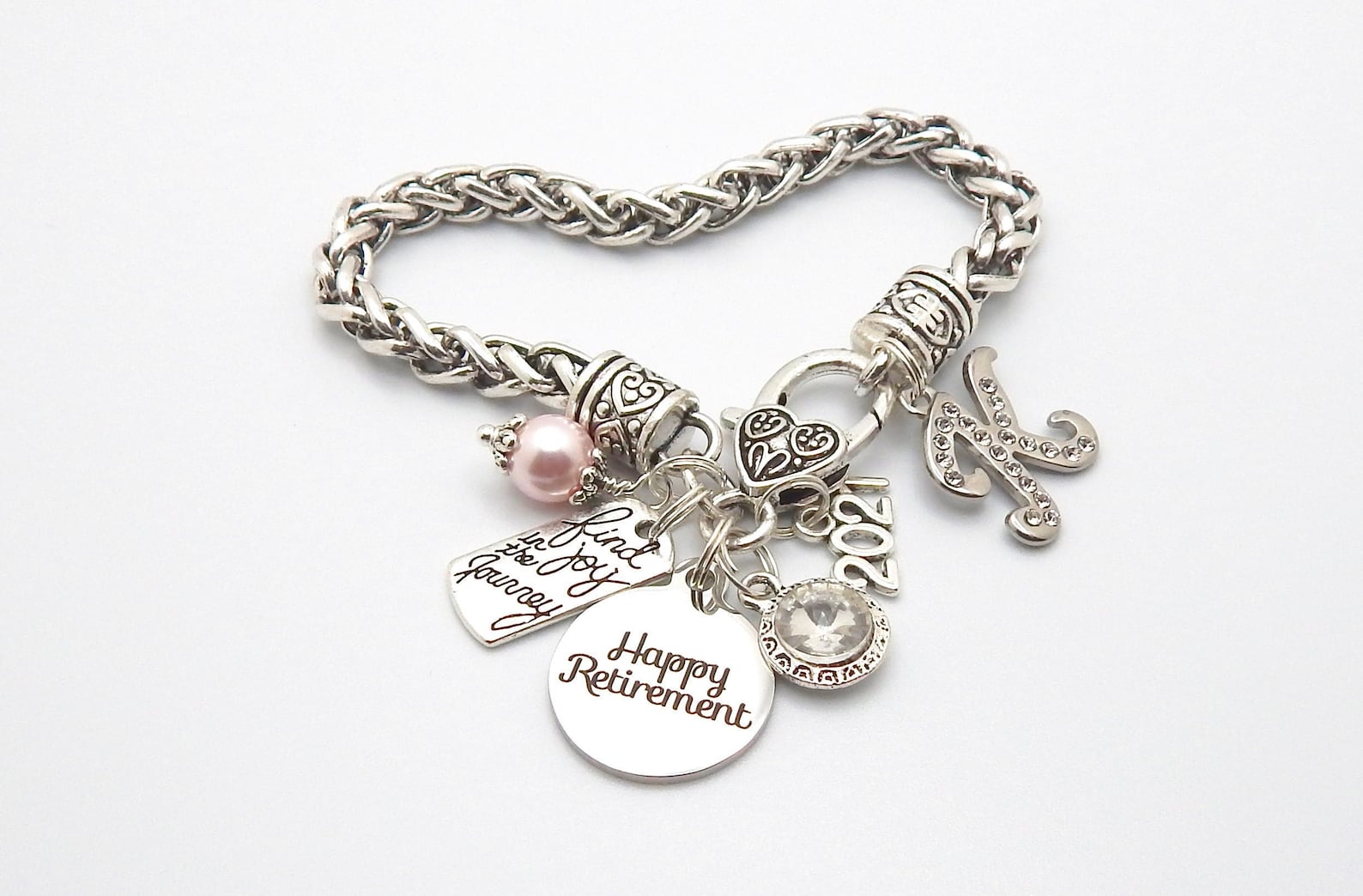RETIREMENT GIFT Retirement Bracelet-retirement Jewelry-find the Joy in ...
