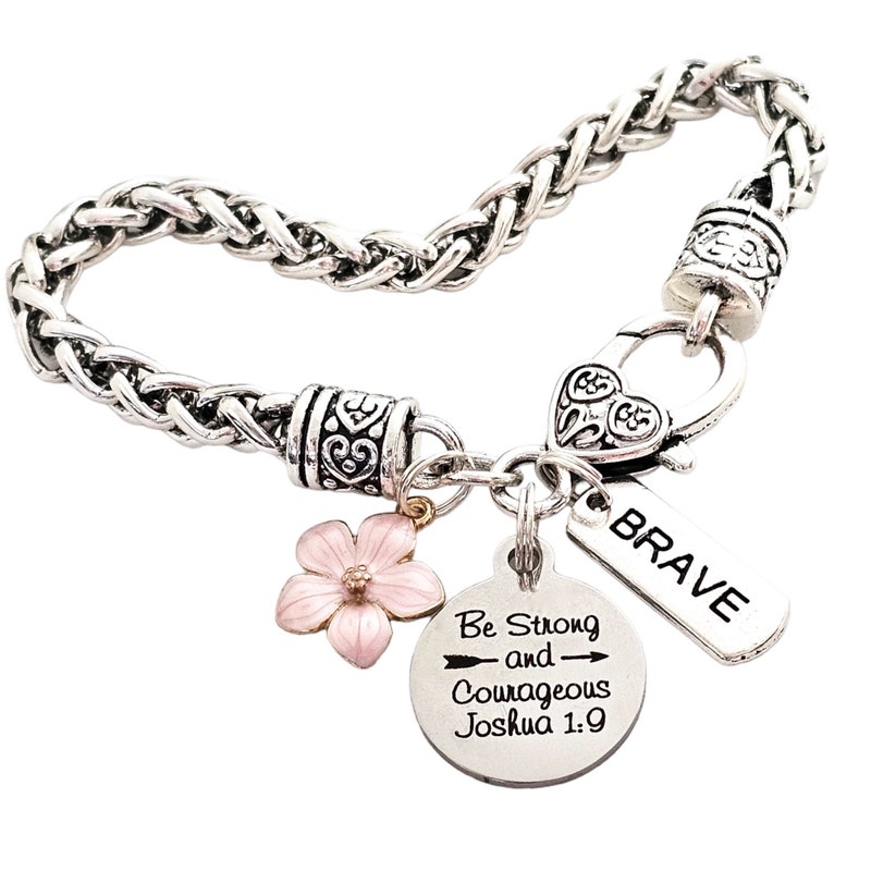Courage Charm Bracelet - Etsy