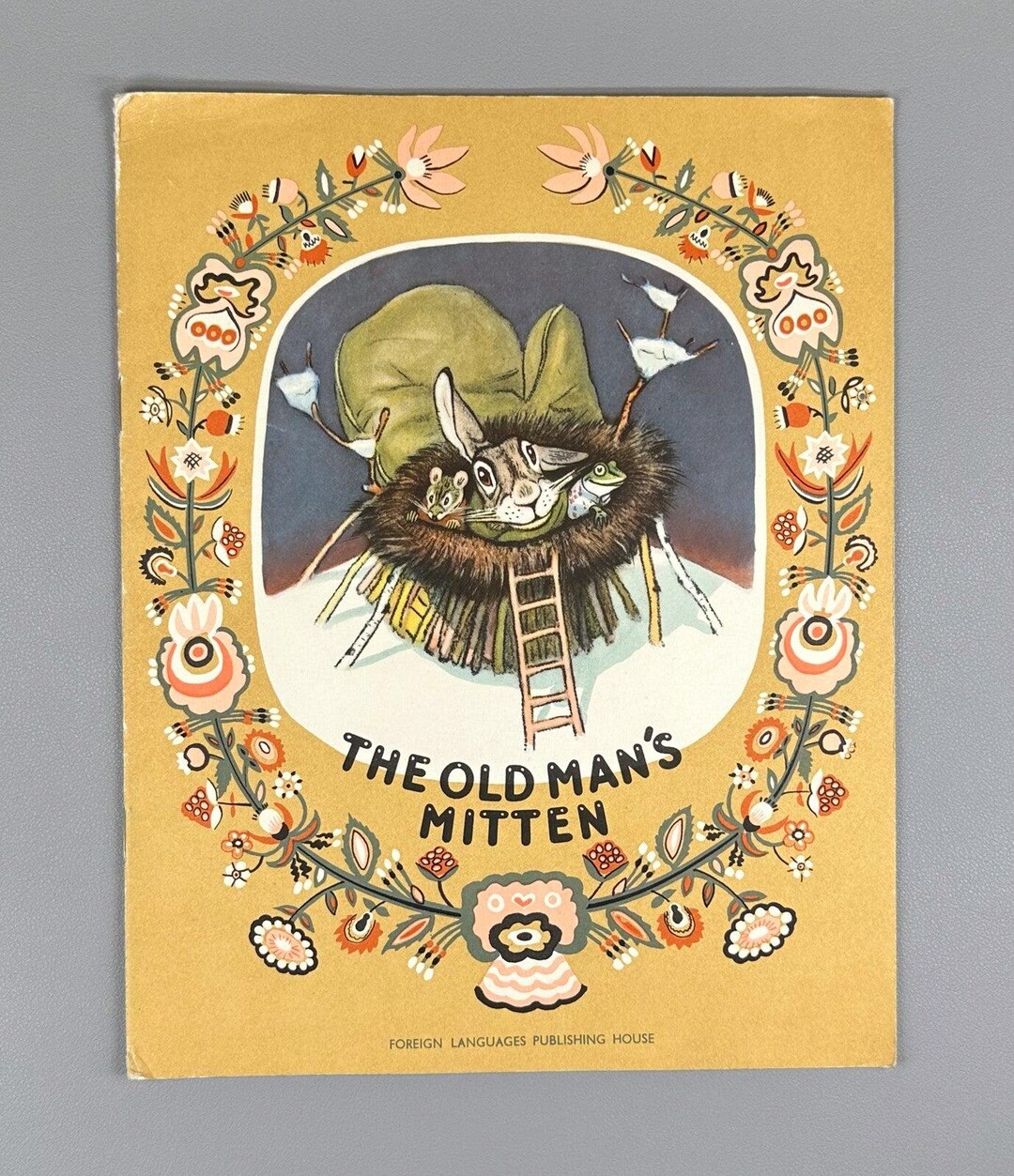 The Old Man's Mitten: A Ukrainian Folk Tale (rukavichka), 1953. in ...