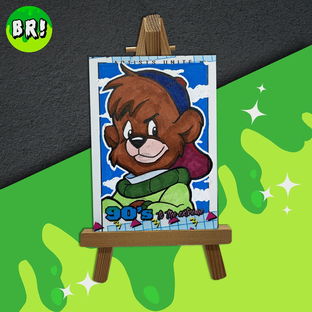 Kit Cloudkicker, Talespin 2021 '90's to the Extreme' Sketch Card ...