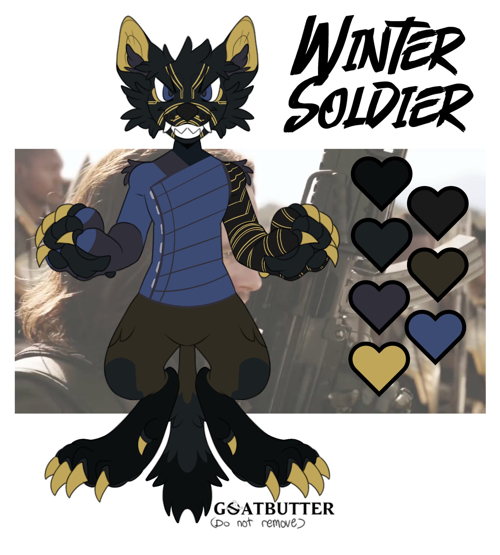 Marvel MCU Furry/fursona Adopts Avengers Adopts Canine - Etsy