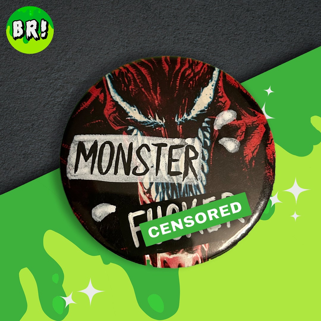 Monster Fcker 58mm Pin Badge D&D, Dungeons and Dragons, Comics - Etsy