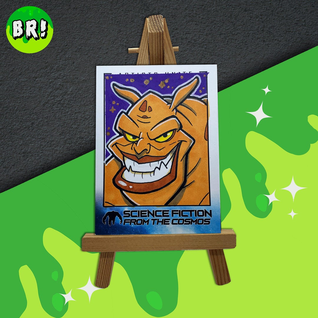 Monstar, Space Jam Sketch Trading Card Monstars, 90s, Looney Tunes 2022 ...