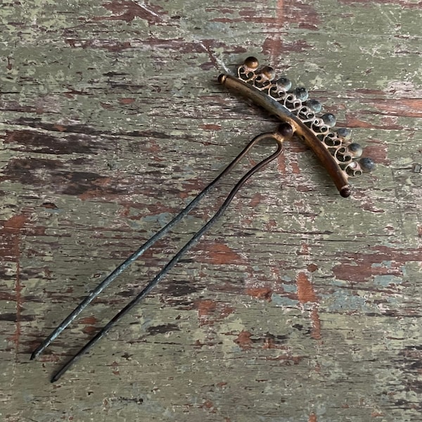 Antique Hair Pin - Etsy