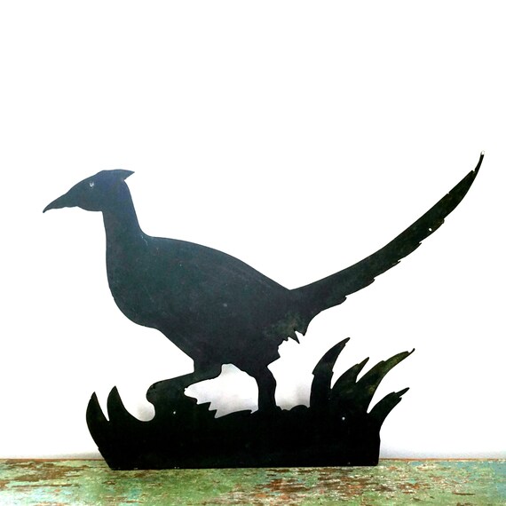 Pheasant Silhouette Cut Out