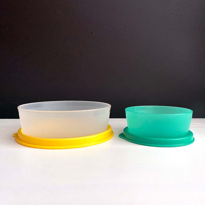 Vintage Tupperware Set of 2 Little Wonders Bowl Tiny Solid - Etsy