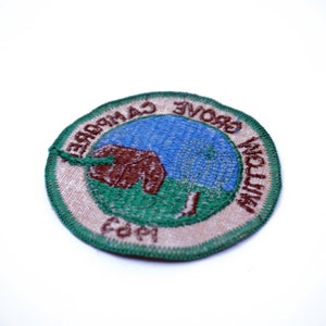 Vintage Scout Badge Willow Grove Camporee 1963 Girl Scouts of America ...