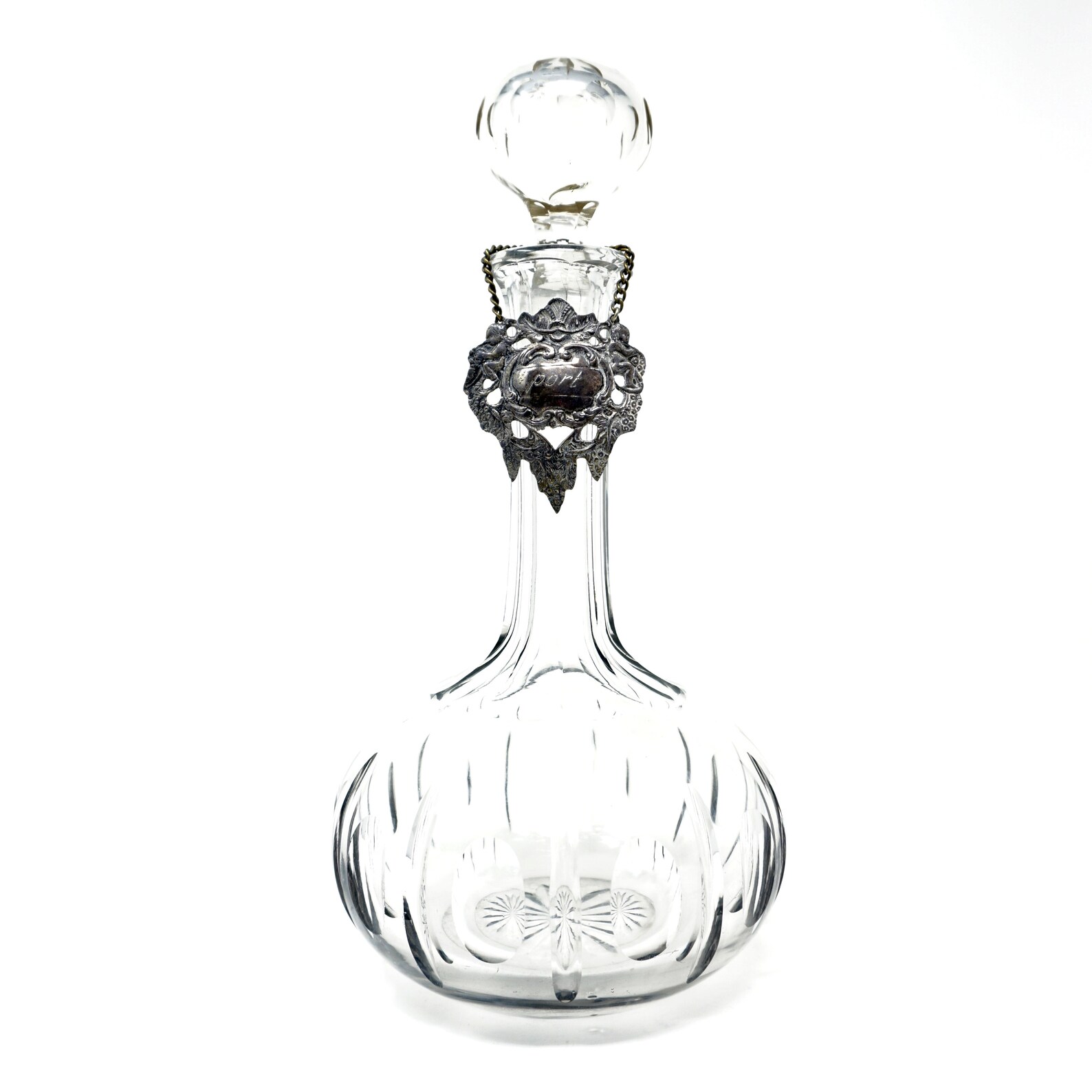 Vintage Port Wine Label Silver Diecast Ornate Bottle Ticket | Etsy