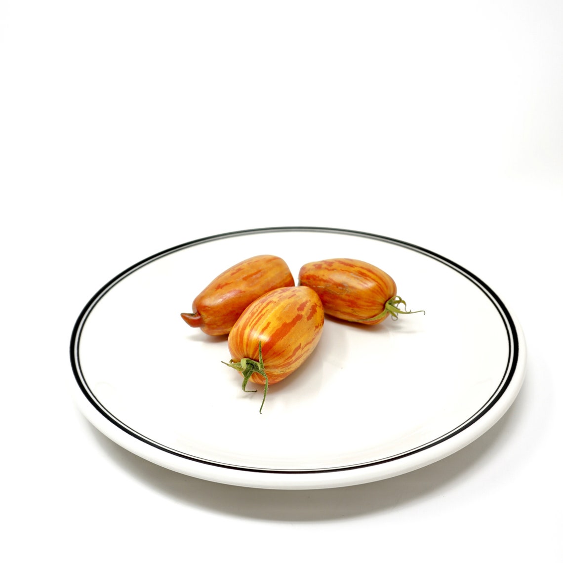 Vintage Dinner Plates White Black Rim Restaurant Ware Buffalo - Etsy